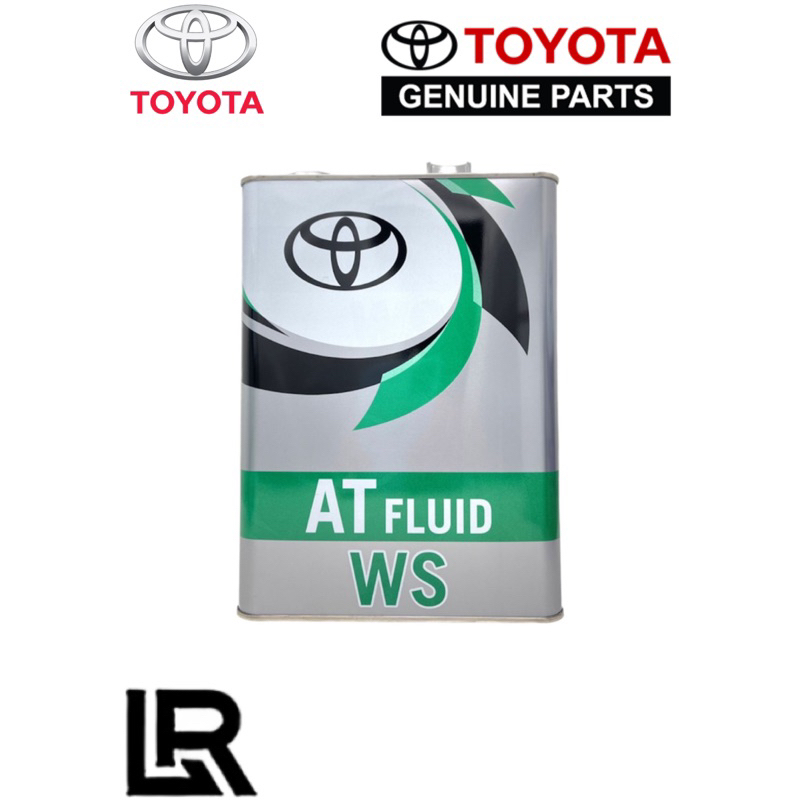 100% GENUINE JAPAN ORIGINAL TOYOTA ATF WS 4L VIOS HILUX ALTIS CAMRY ...