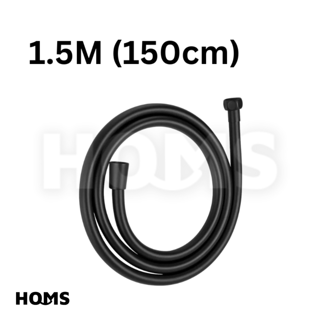 HOMS PVC Hose Pipe Black Silver High Pressure Hose Pipe for Wash ...