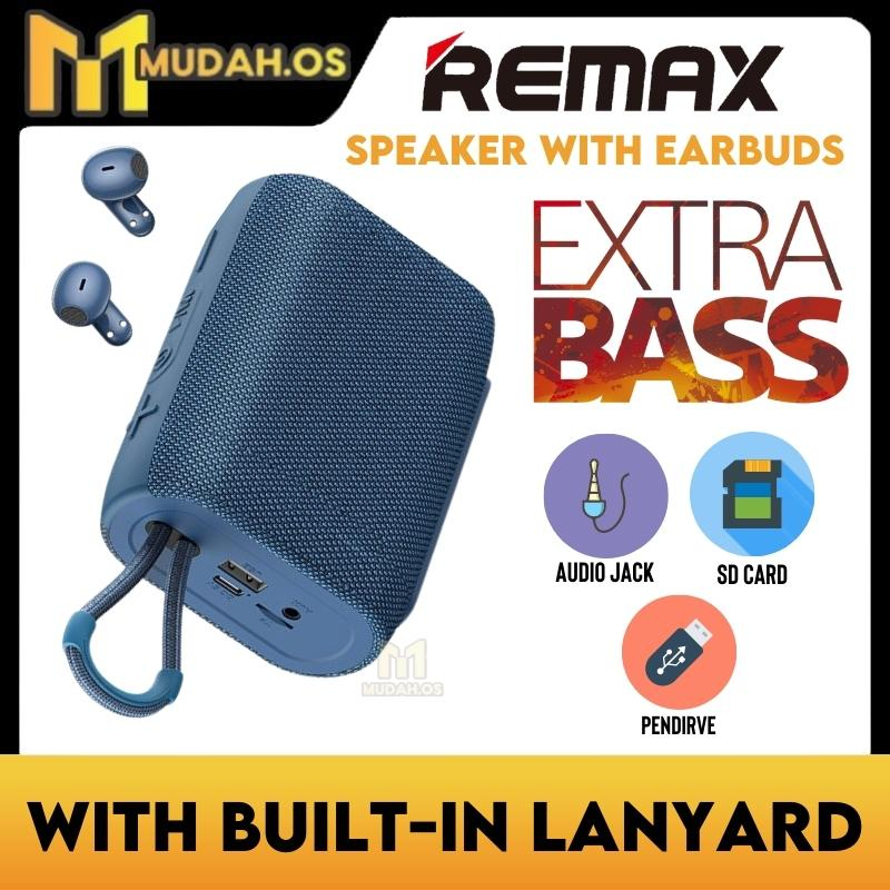 REMAX Wireless Waterproof Loud AUX Speaker Portable USB RB-M17 ...