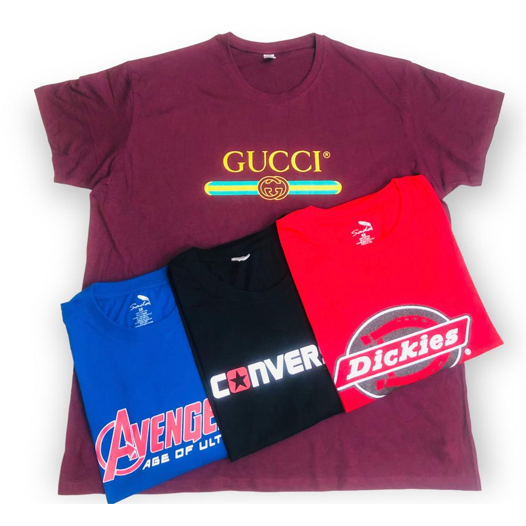 BIG SIZ UNISEX S-10XL T-shir 100%COTTON ADA STOCK KOSONG DAN PRINT ...