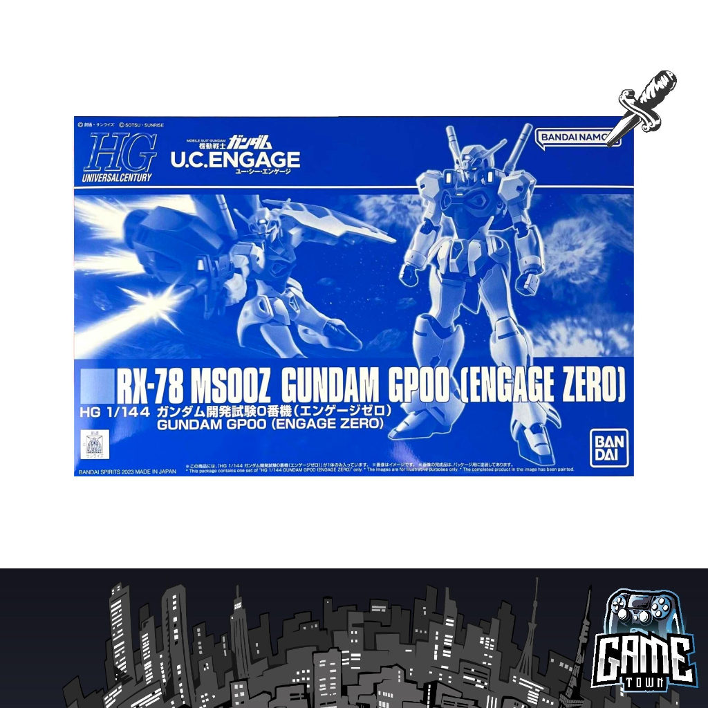 Premium Bandai HG UC 1/144 RX-78 MSZ00Z Gundam GP00 (Engage Zero ...