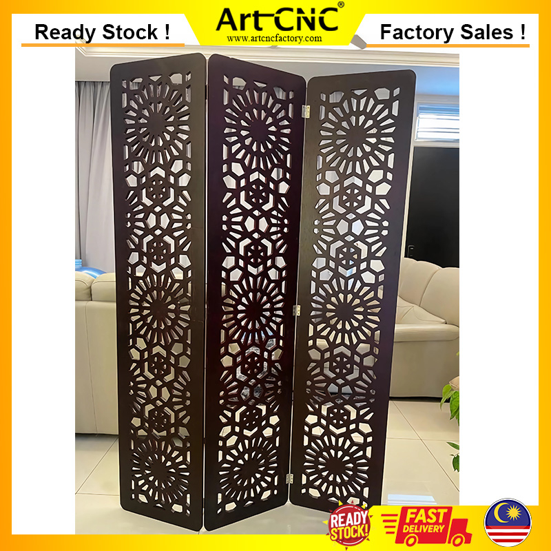 Partition 2 or 3 panel board MDF Board/Folding Screen/Room Divider ...