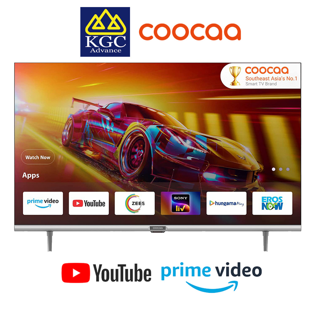 Coocaa 32" 32S3U HD / 40" 40S3U FHD/ 43" 43S3U FHD Smart TV LED TV ...