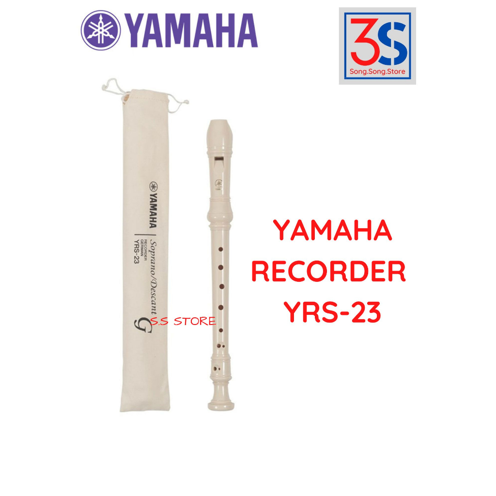 [ RECORDER ] YAMAHA SOPRANO / DESCANT RECORDER YRS23 GERMAN | Shopee ...