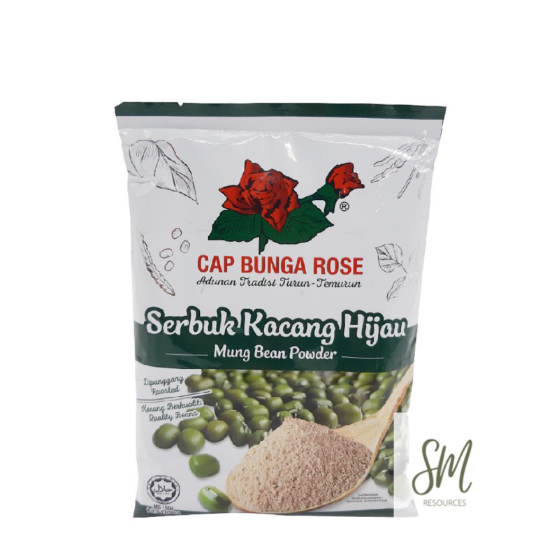 🌹 CAP BUNGA ROSE Serbuk Kacang Hijau 400 g 🌹 | Shopee Malaysia