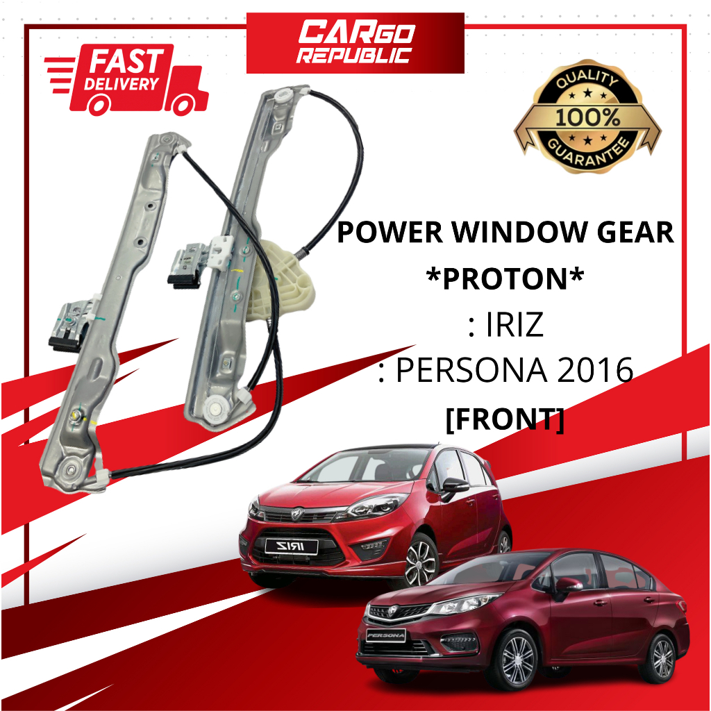 Proton Iriz , Persona (2016) Power Window Gear Front (Left&Right) 100% ...