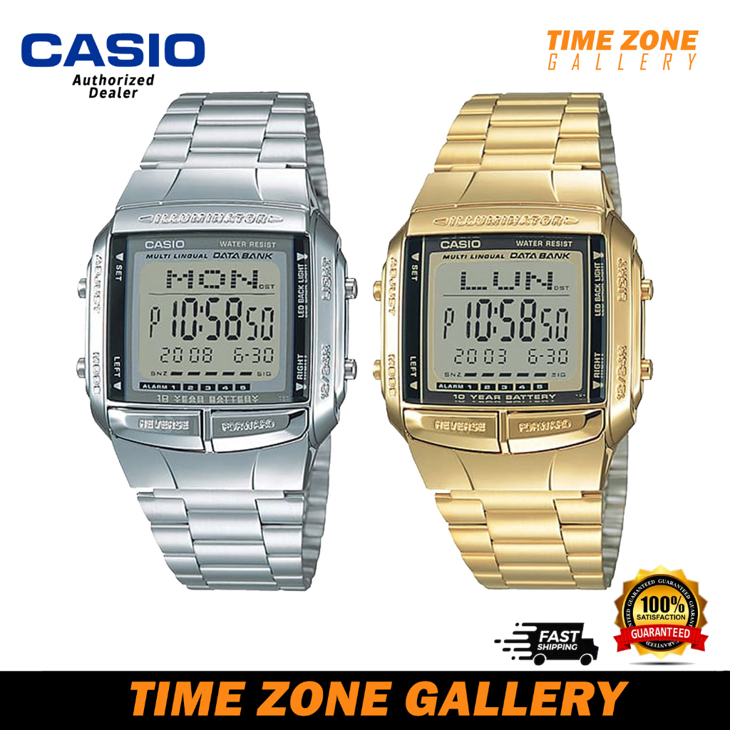 Casio Data Bank Series Unisex Watch DB-360-1A / DB-360G-9A / DB360 / DB ...