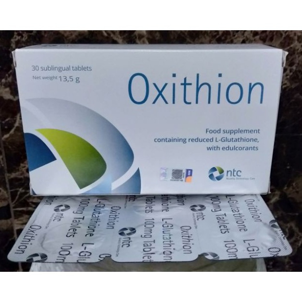 PEMUTIHAN KULIT Oxithion Brightening Supplement ORIGINAL (30 tablets ...