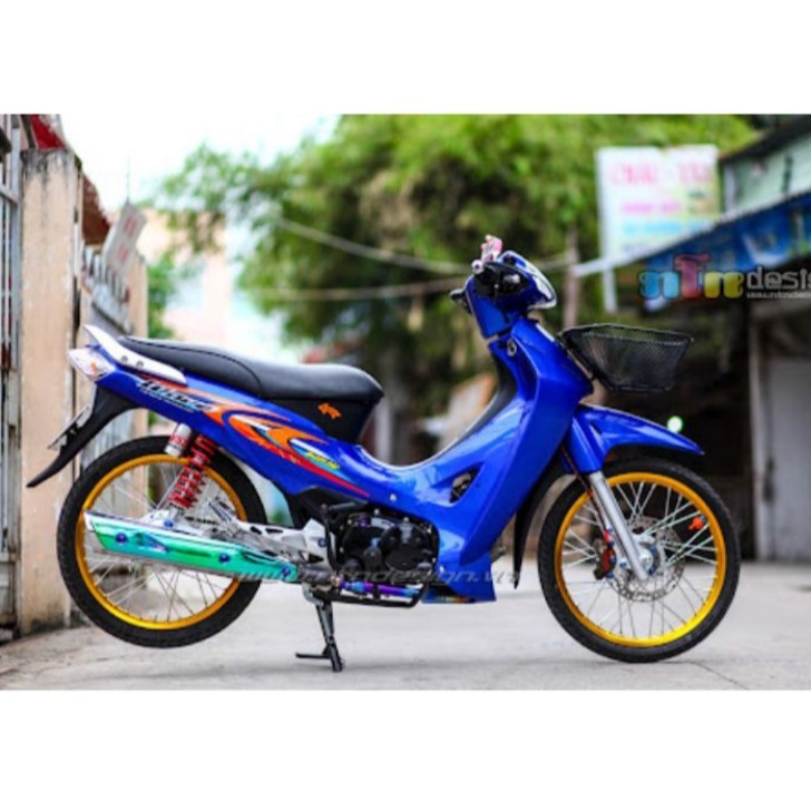 Honda Wave 125 R Cover set Lama Wave125 125R Gold RED Black Grey Cyan ...