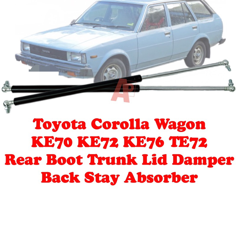 Toyota Corolla KE70 KE72 KE75 KE76 TE72 Wagon DX GL Rear Boot Bonnet ...