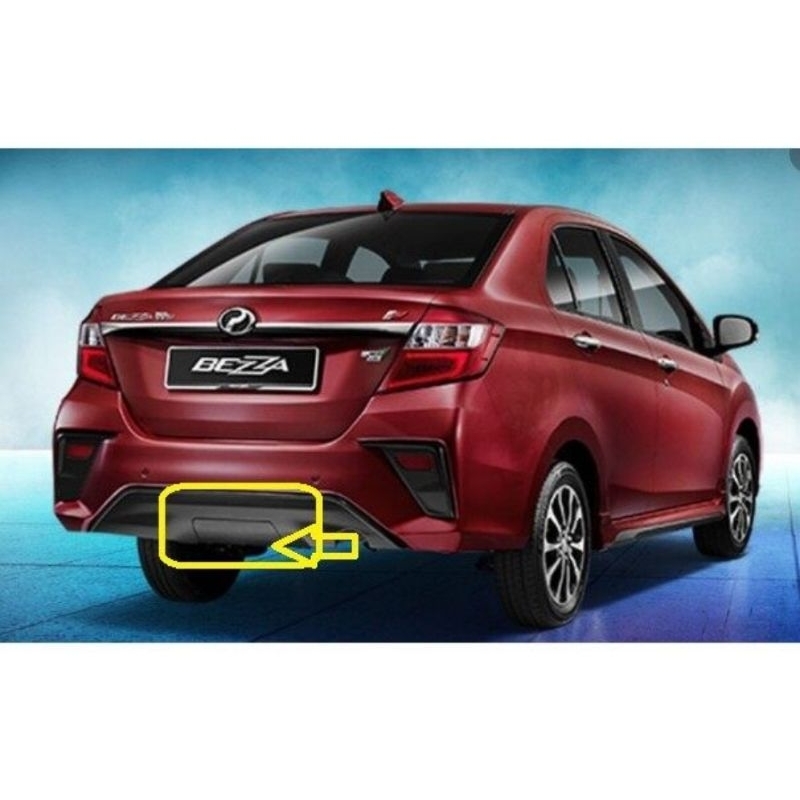 ORIGINAL PERODUA BEZZA 2019 REAR TOWING COVER CAP BUMPER COVER 52166 ...