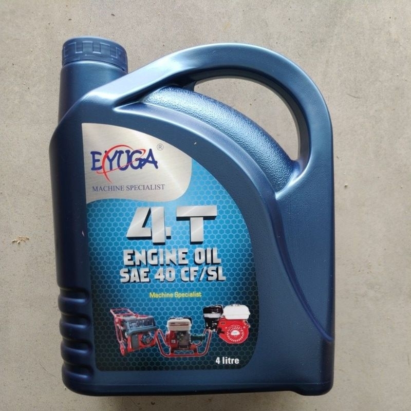 minyak hitam 4L enjin 4 stroke, mesin rumput, generator ,engine sudut ...