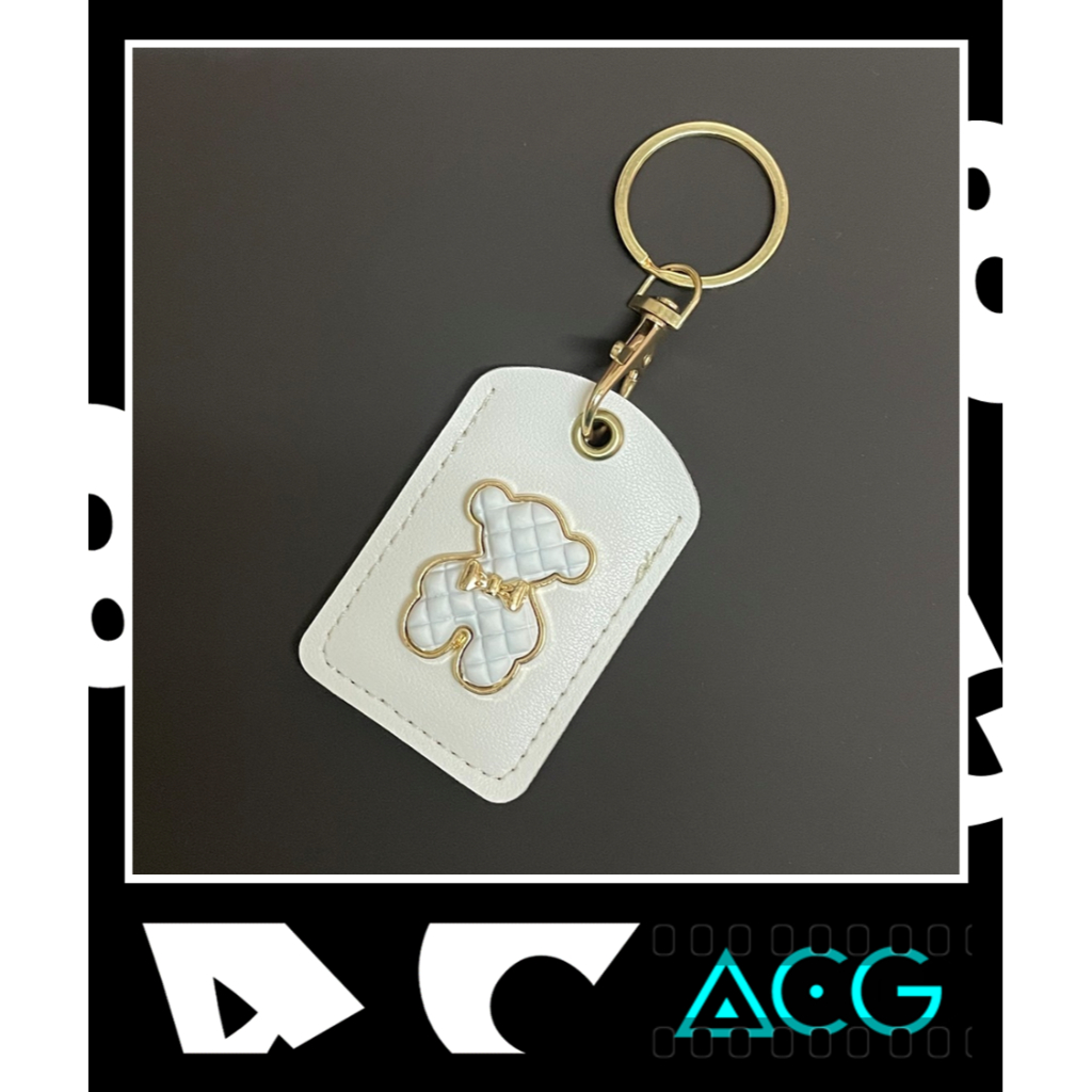 Key Tag Holder with Keychain - 3D Bear Series | Shopee Malaysia