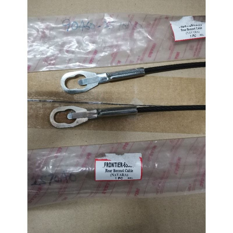NISSAN D22 FRONTIER REAR BOOT BONNET CABLE LH/ RH/BELAKANG BONET KABEL ...