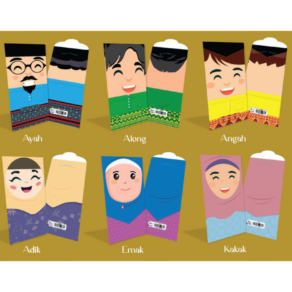 {FREE GIFT} SAMPUL DUIT RAYA KELUARGA | Shopee Malaysia