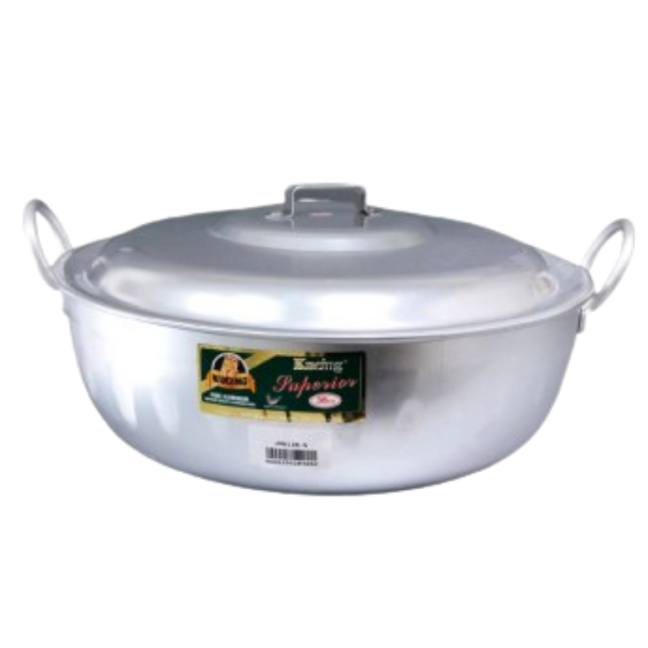 38CM INDIAN KUALI WITH COVER (SUPERIOR) | Shopee Malaysia