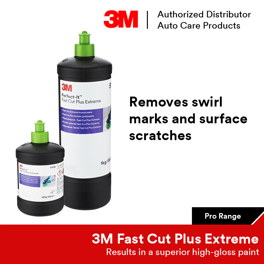 3M Perfect-It™ Fast Cut Plus Extreme 500g OR 1kg Step-1 Polishing Compound | Shopee Malaysia