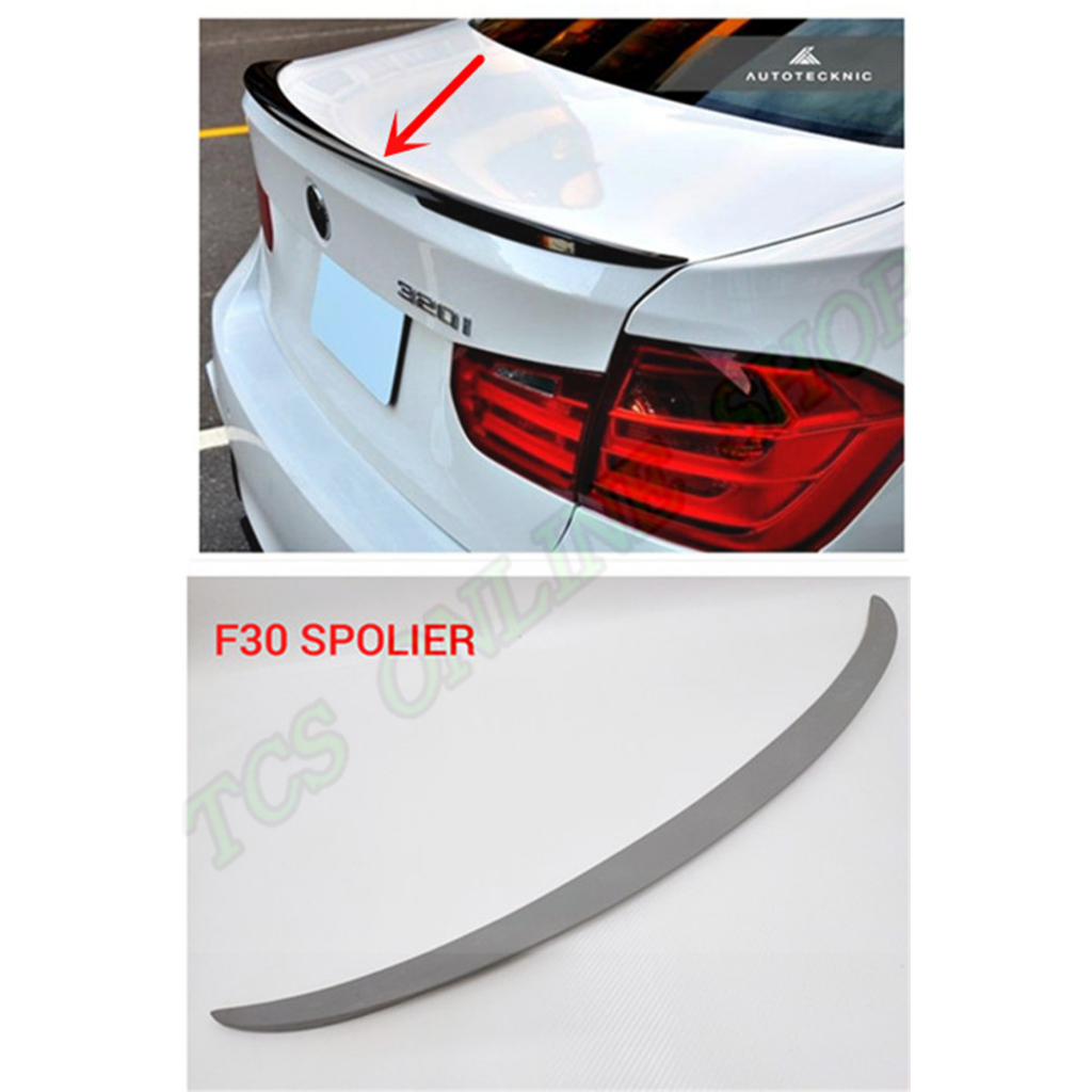 BMW F30 Sedan M Performance Style Rear Trunk Spoiler ABS (WITH OUT ...