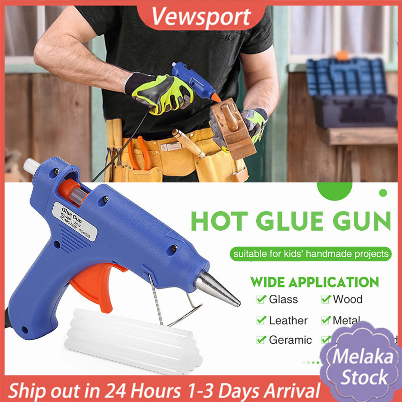 Hot Melt Glue Gun 20W Electric Glue Gun Hot Glue Gun For DIY Crafts ...