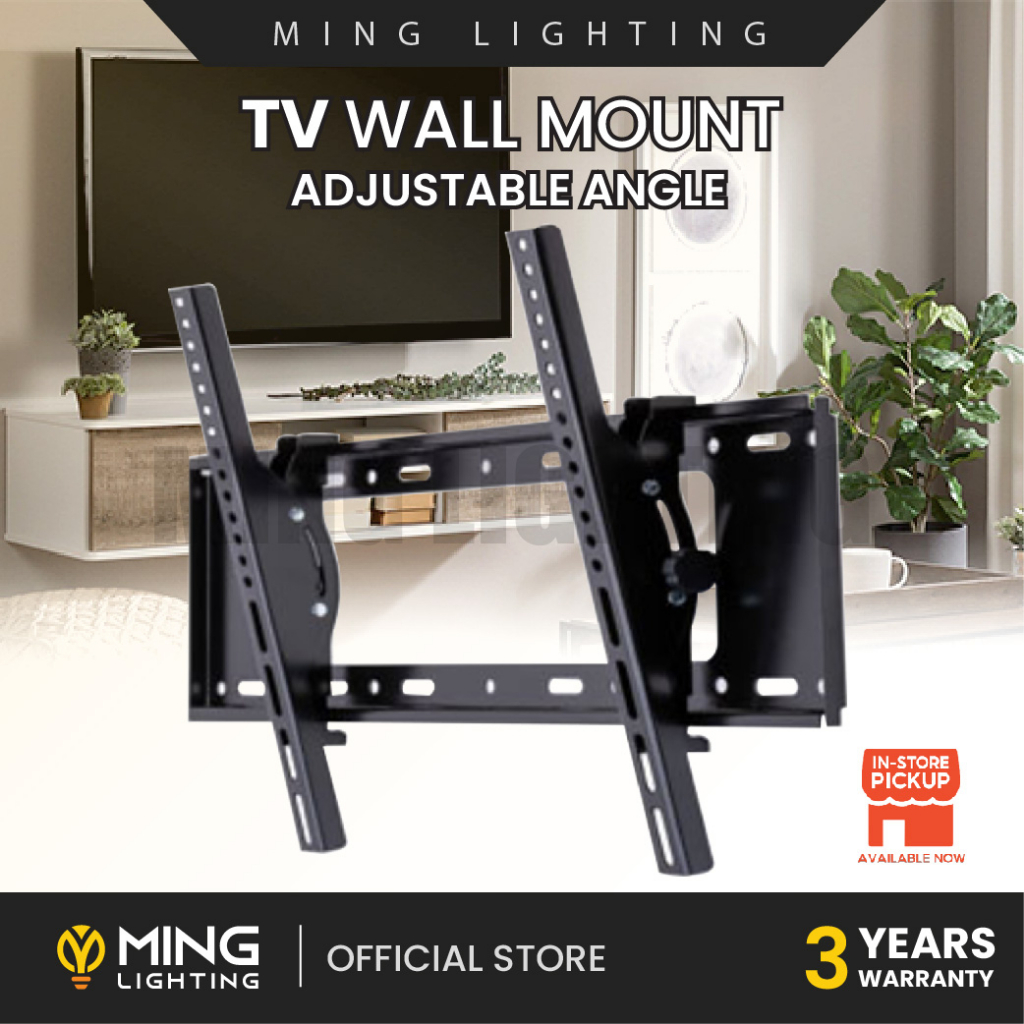 Adjustable Fix Universal TV Bracket Set LED LCD Plasma Wall Mounted ...