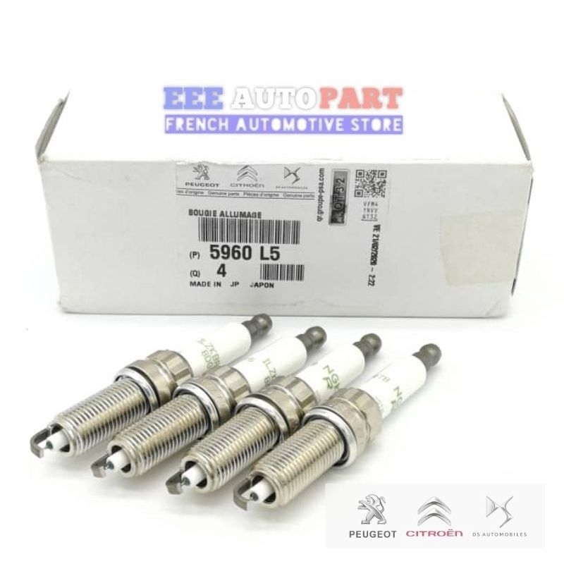 Original Peugeot Iridium Spark Plug For Peugeot 208GTI 308 408 508 3008 ...
