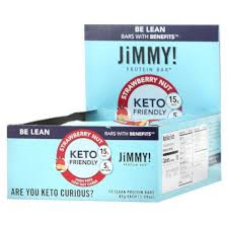 Ready Stock: JiMMY! Be Lean Bars With Benefits, Macadamia Nut ...