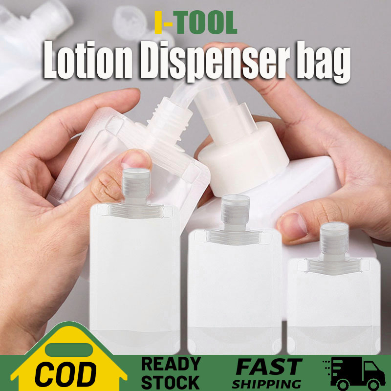 ITOOL Liquid dispensing bag travel portable Dispenser bag Refillable ...