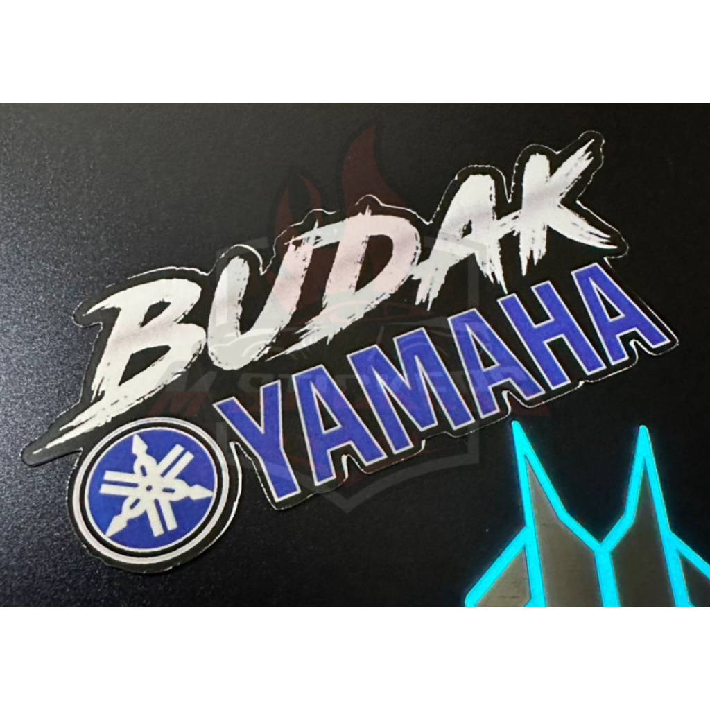 STICKER BUDAK HONDA / YAMAHA / SYM/ MODENAS / LAGENDA / WAVE MOTOR ...