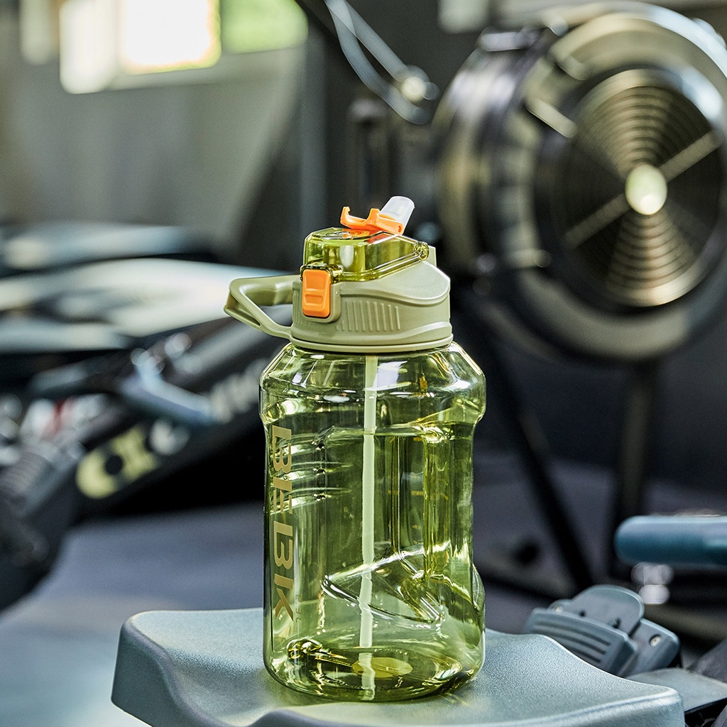 BEBK Large Capacity fitness plastic water bottle outdoor sports Bekas ...