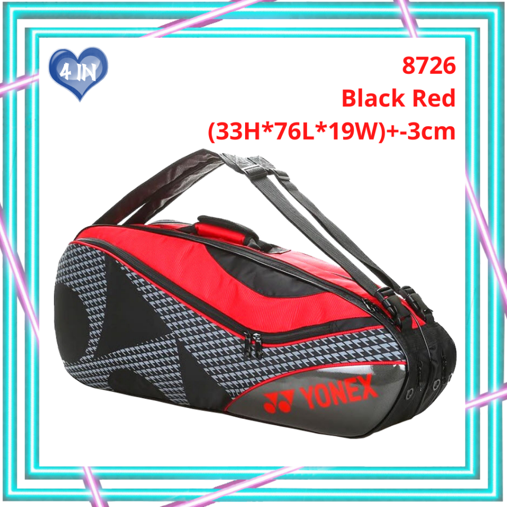 Yonex Badminton Bag Racket Bagpack Backpack 8726 Bags (2 Compartments ...