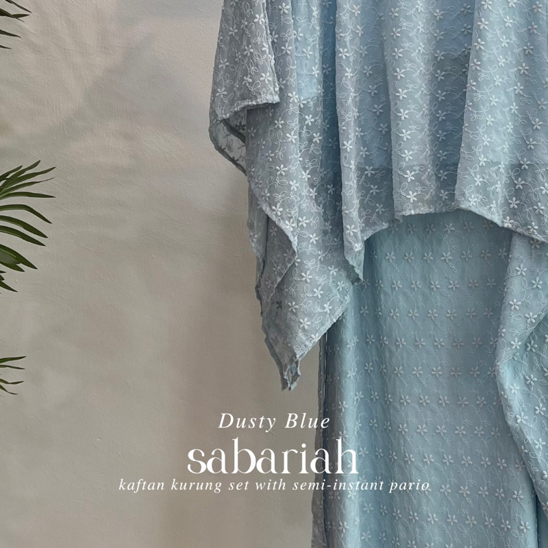 Sabariah Kaftan Kurung (Semi-Instant Pario) | Shopee Malaysia