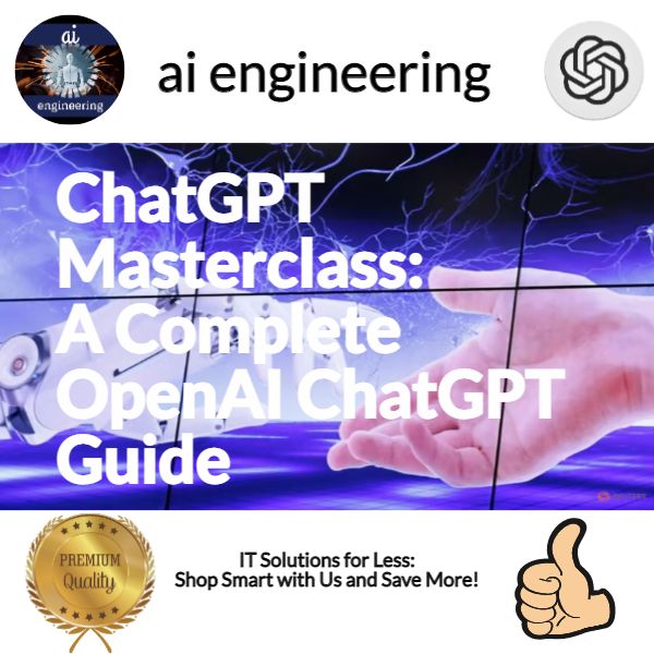 ChatGPT Masterclass: A Complete OpenAI ChatGPT Guide. | Shopee Malaysia ChatGPT Masterclass: A Complete OpenAI ChatGPT Guide. | Shopee Malaysia