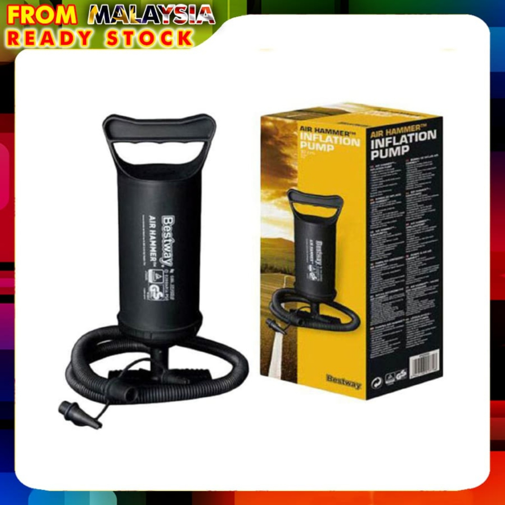 BESTWAY 62002 Air Hammer Inflation Manual Hand Air Pump (30cm/12") Toys ...