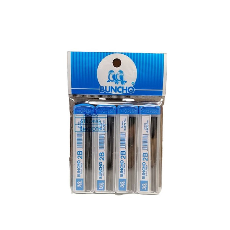 BUNCHO MECHANICAL PENCIL LEAD 2B 0.5mm | Shopee Malaysia
