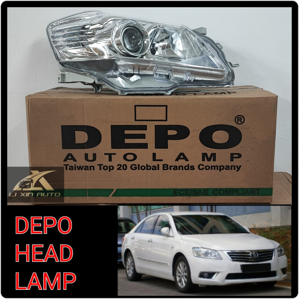 TOYOTA CAMRY ACV40 09-11 2.0C HEAD LAMP HEAD LIGHT NON HID ( DEPO ...