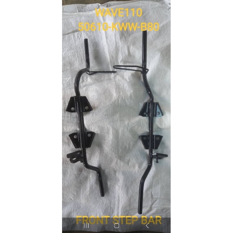 WAVE ALPHA FRONT STEP BAR | Shopee Malaysia