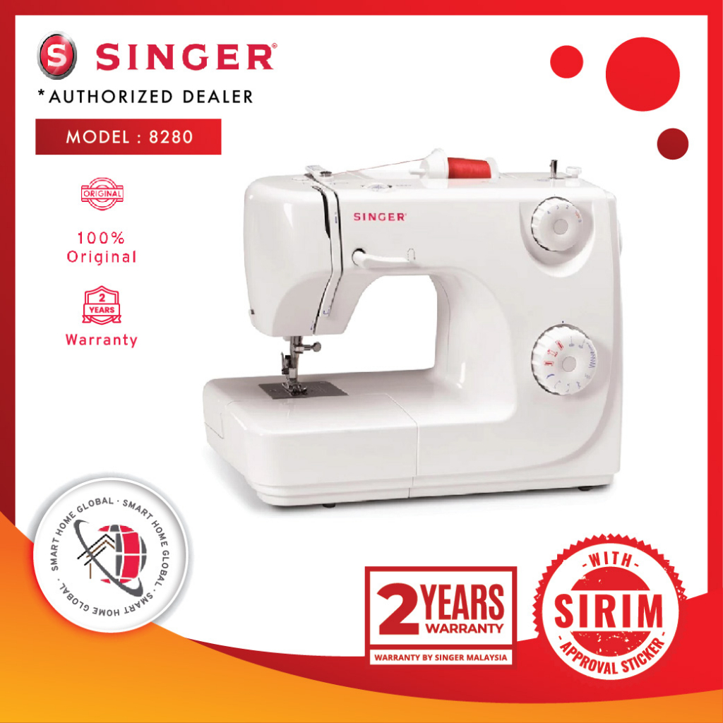 *Bubble Wrap* Singer 8280 Portable Lockstitch Sewing Machine *Ready ...