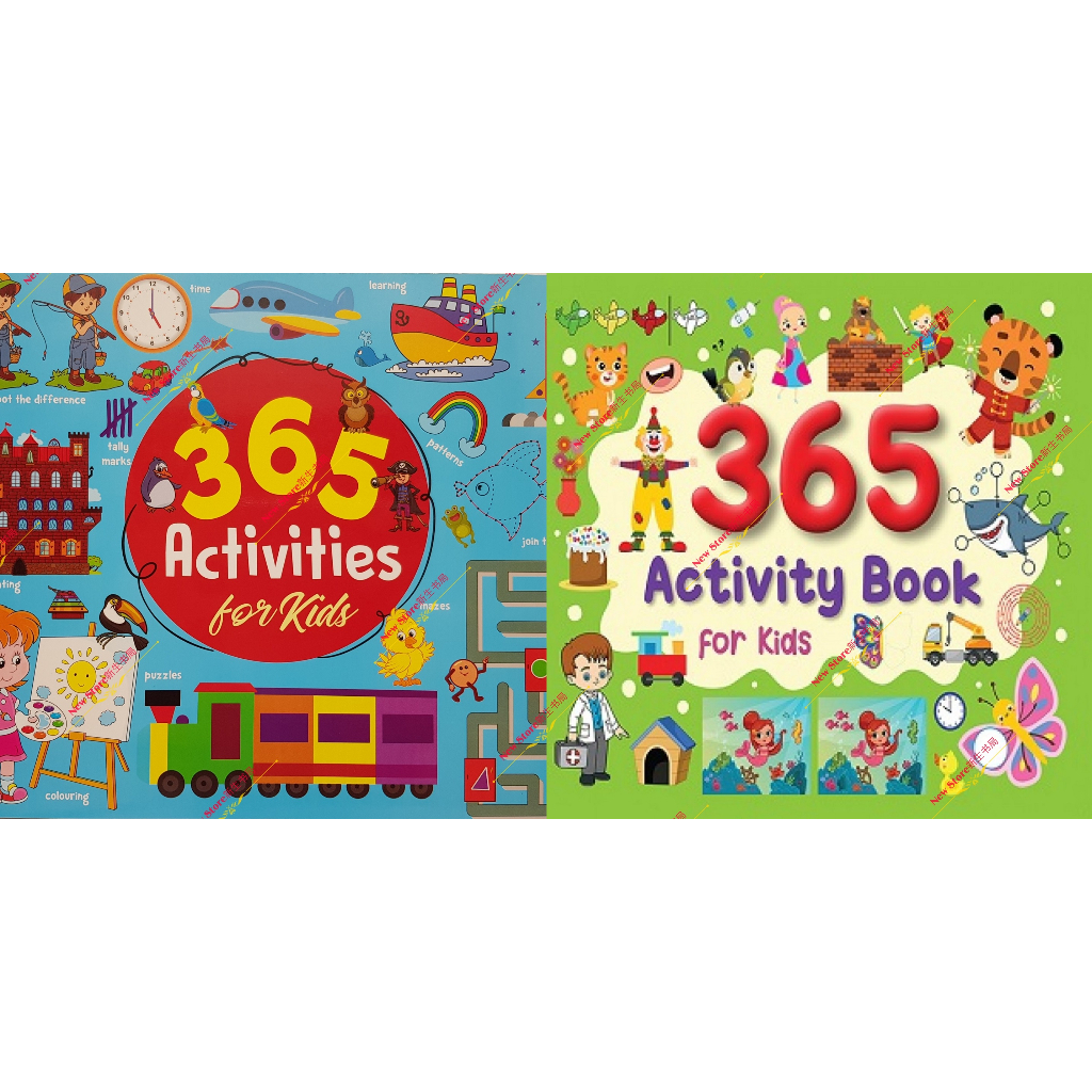 [MIND TO MIND] 365 Activities for Kids - Maze / Spot the difference ...