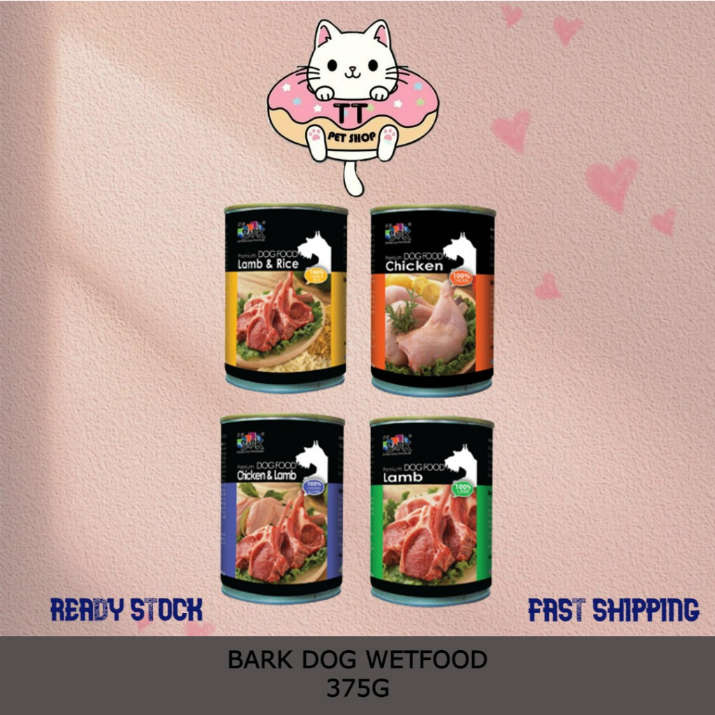 BARK Premium Dog Canned Food Wet Food Can Pet Food - Chicken / Lamb ...