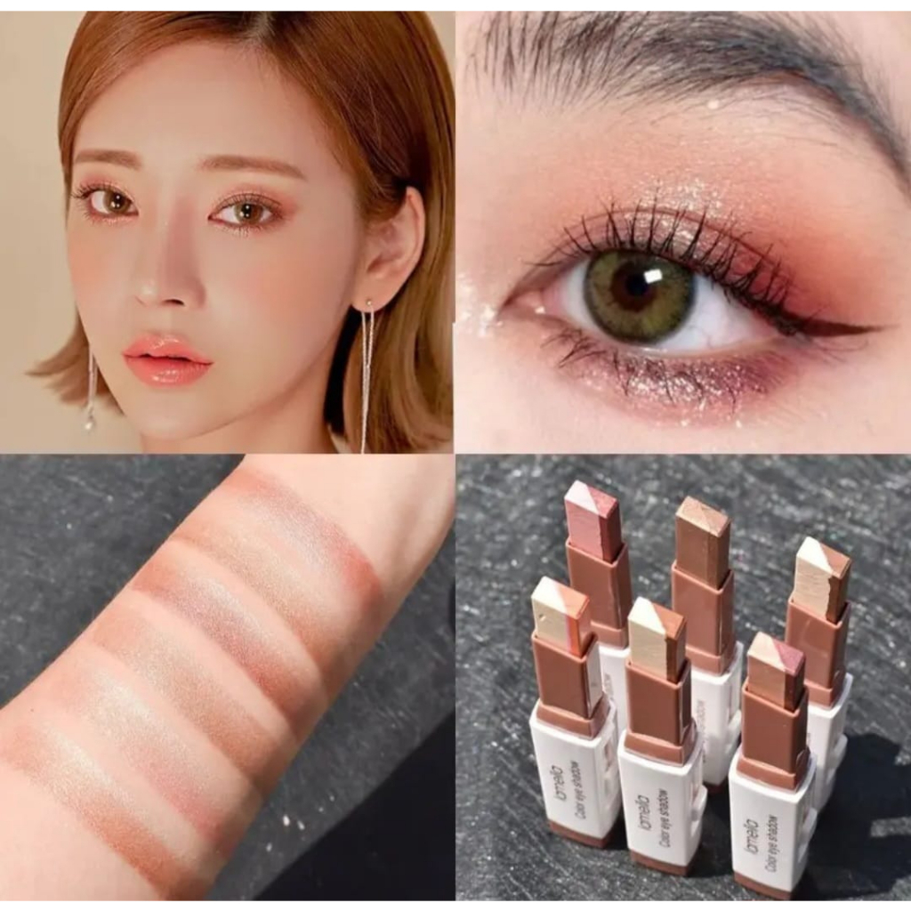 Gradient Two-tone Eyeshadow Stick Waterproof Sweatproof Colourpop ...