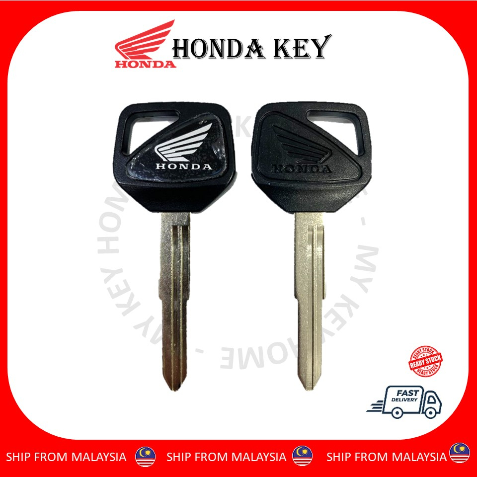 HONDA motorcyclekey square 2side blade | Shopee Malaysia