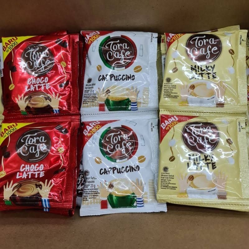 Tora Cafe Minuman Kopi Cappuccino / Choco / Milky / Caramel Latte ...