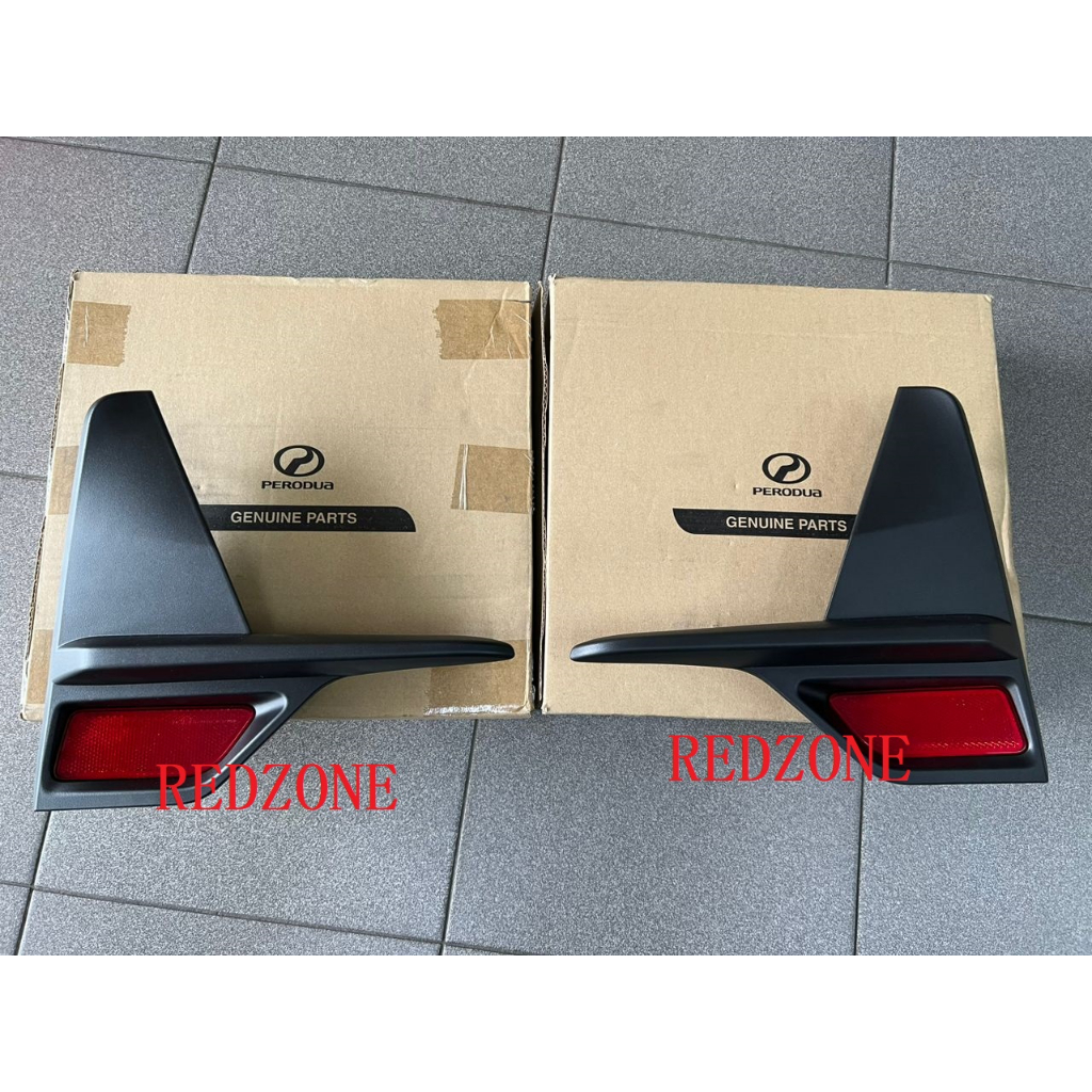 PERODUA ALZA 2022 2023 NEW MODEL REAR BUMPER REFLECTOR WITH COVER NEW ...