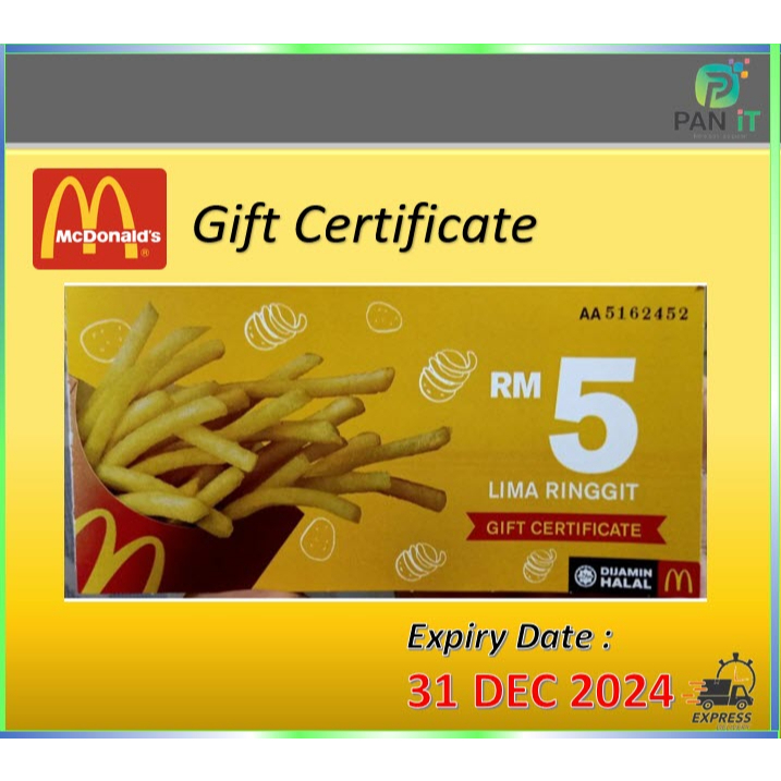 PM for discounts - KFC Gift Voucher RM5 Expiry 31 Dec 2024 | Shopee ...