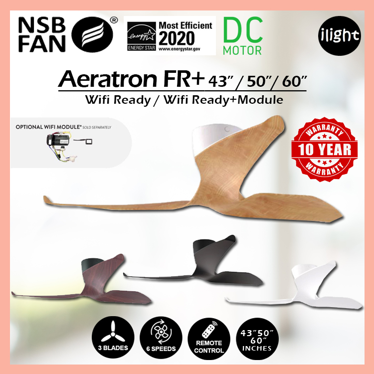 NSB FAN AERATRON FR+ 43 / 50 / 60 Inches WiFi Ready + Module With ...