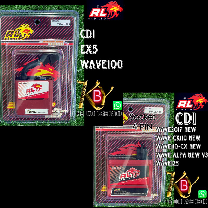 (100%Original)RED LEO CDI EX5 WAVE100 WAVE110 DASH110 | Shopee Malaysia