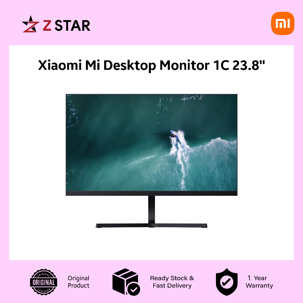 [3 Years Warranty] Xiaomi Mi Desktop Monitor 1C 23.8" (1080P HD ...
