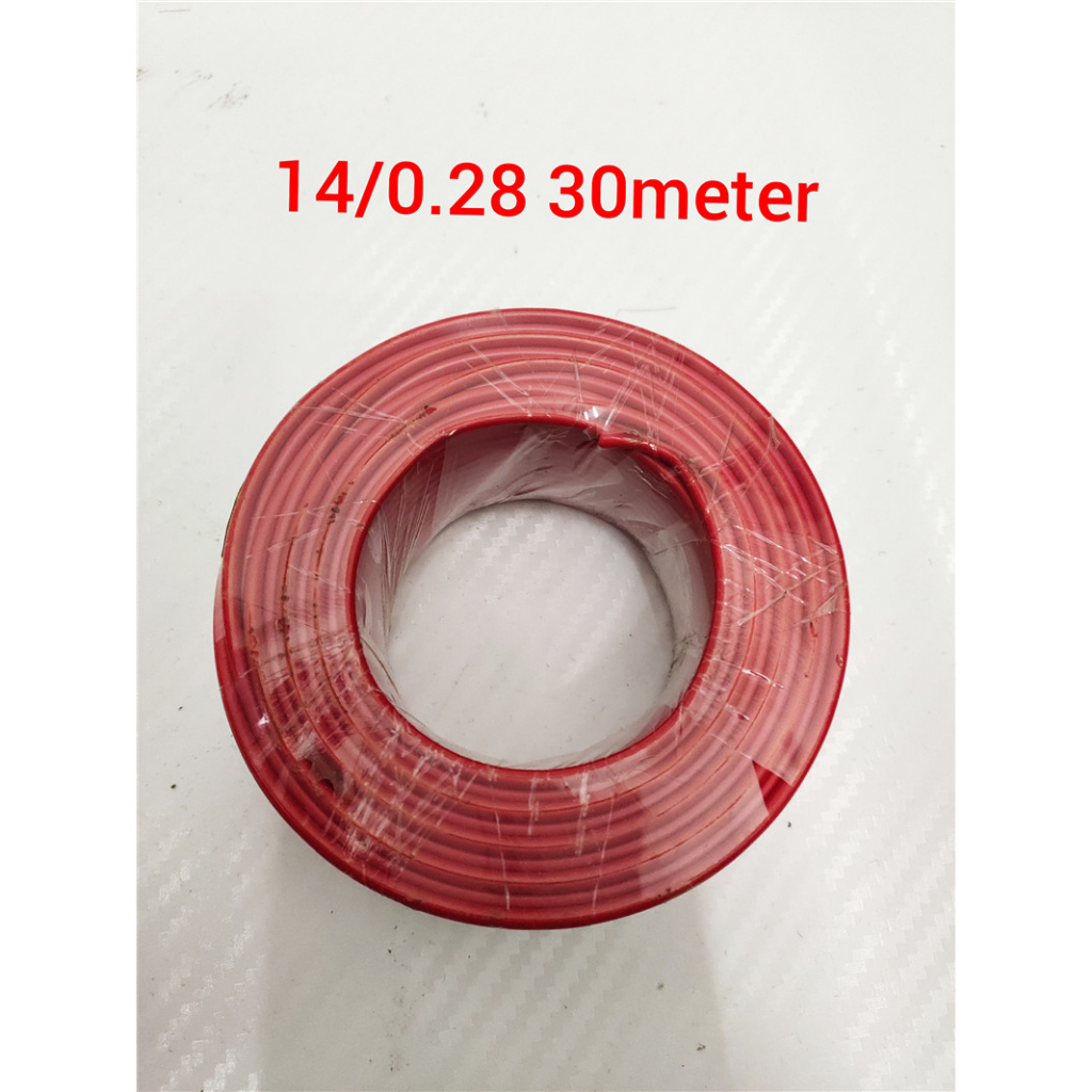 100 METER 28/0.26MM Car Automotive Wire Auto Cables(RED) | Shopee Malaysia