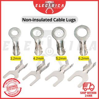 Y-Fork Ring Terminal Block Bare cold-pressed Terminal O-shaped Y-shaped ...