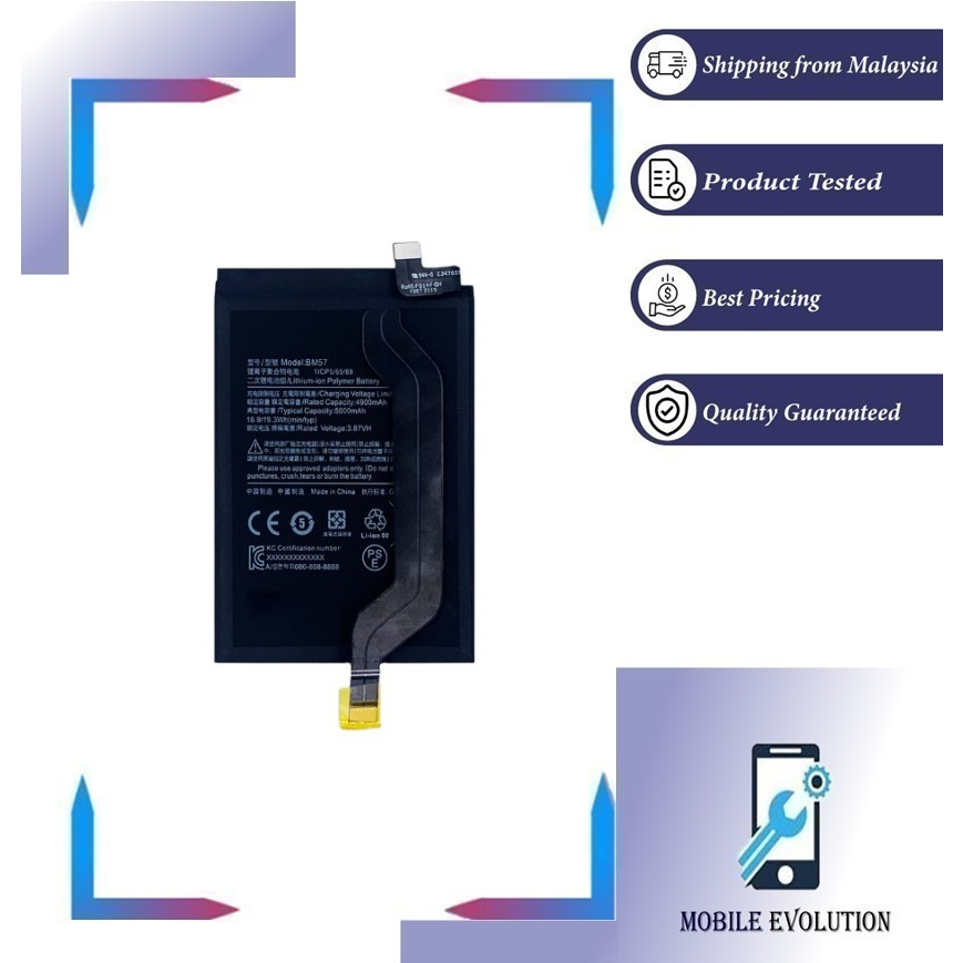 Xiaomi Redmi Note 10 Pro Poco X3 GT 5000 mAh Battery New Replacement ...